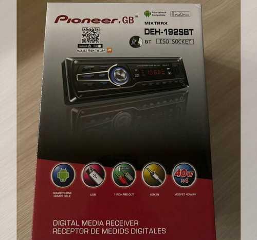 Автомагнитола pioneer с блютузом