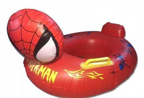 Надувной круг для плавания Человек паук. С ножками