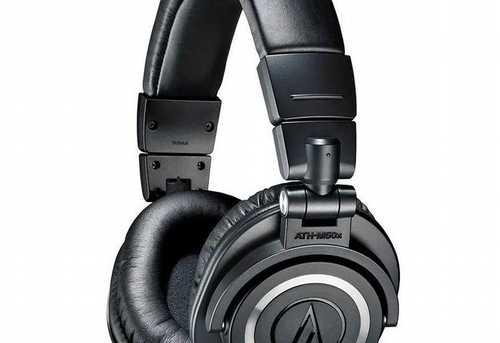 Наушники Audio-Technica ATH-M50X, проводные, черны