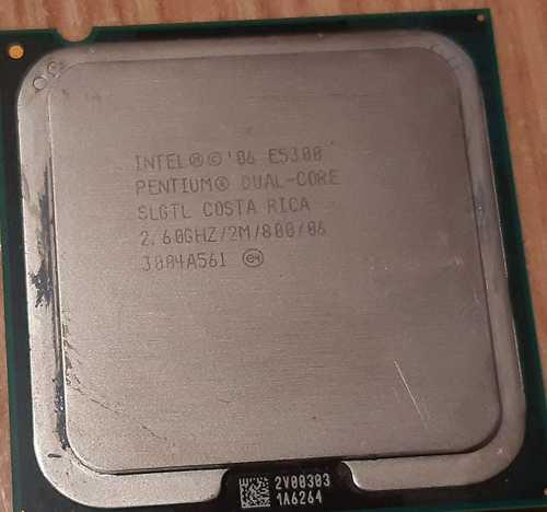 Процессор Intel E5300 Pentium Dual-core 775