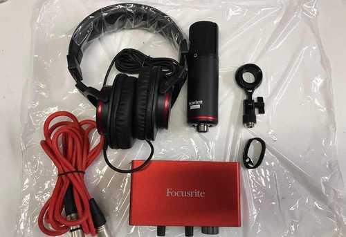 Focusrite Scarlett Solo Studio 3rd Gen комплект