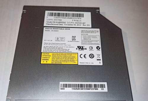 DVD DS-8A8SH для ноутбука 12,7 мм