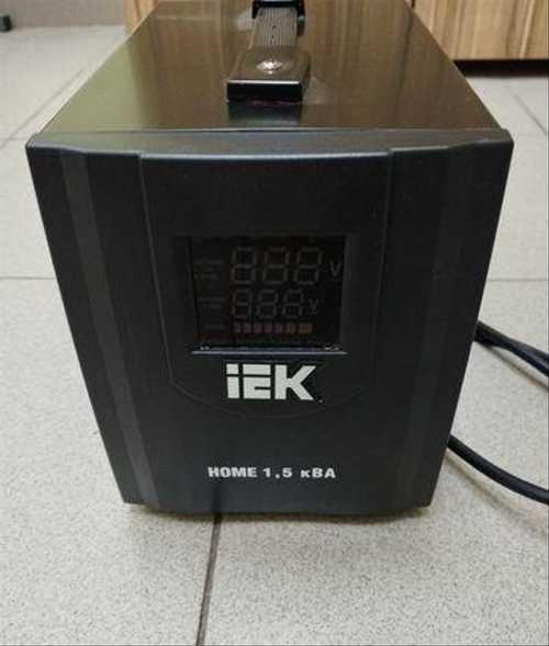 Стабилизатор напряжения IEK Home снр 1,5 ква