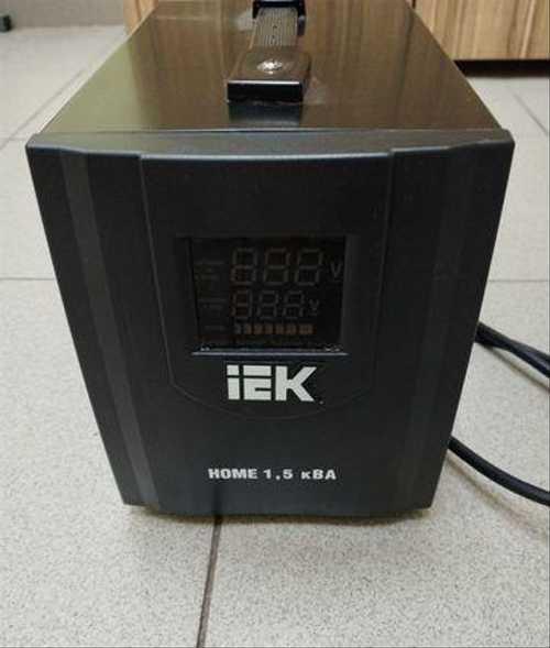 Стабилизатор напряжения IEK Home снр 1,5 ква