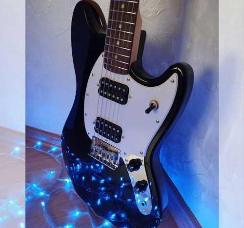 Электрогитара Fender squier bullet mustang HH BLK