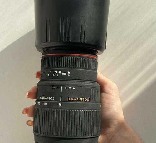 Sigma 70-300mm D 1:4-5.6 APO DG (Nikon F)