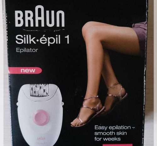 Эпилятор braun silk epil новый