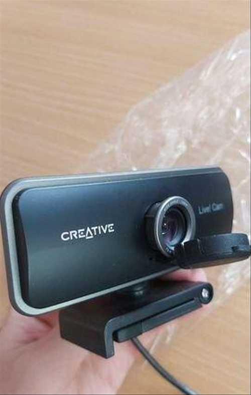 Веб-камера creative live Cam sync 1080P, черный