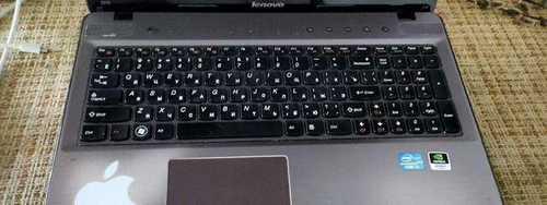 Ноутбук Lenovo ideapad z570 обмен