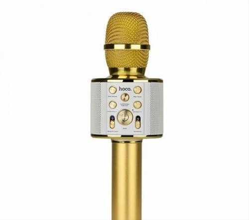 Микрофон колонка Bluetooth /microSD Hoco BK3