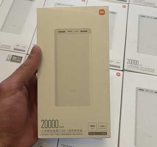 Новый powerbank xiaomi 20000 мАч