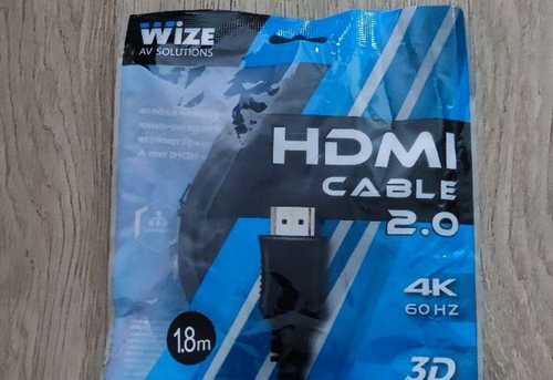 Кабель hdmi wize