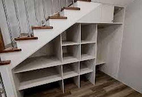 Шкаф под лестницу изготовление под заказ