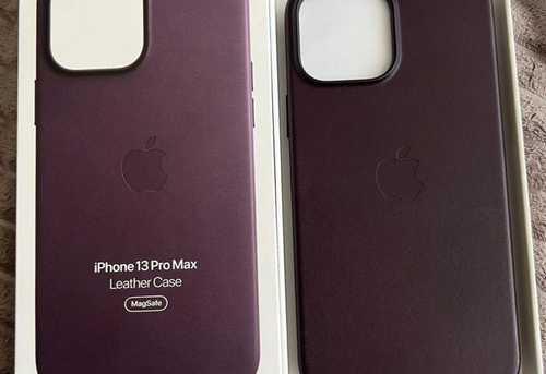 Чехол Apple iPhone 13 Pro Max Leather MagSafe