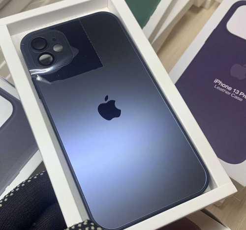 Чехол на iPhone 11 agms синий титан