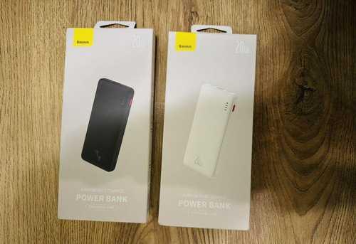 Powerbank Baseus 20 Вт 10000 и 20000 новые