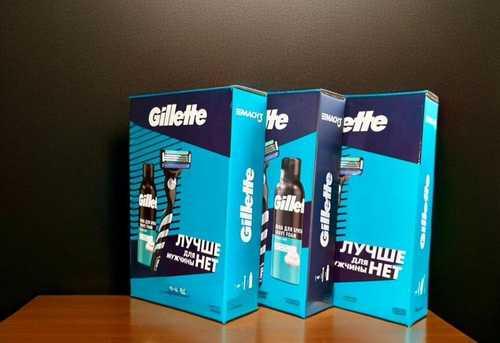 Набор подарочный Gillette Mach 3