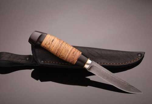 Нож "Финский-3", клинок Дамасская сталь, рукоять б