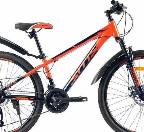Велосипед sitis rade RD620 26 JR (2022) оранжево-ч