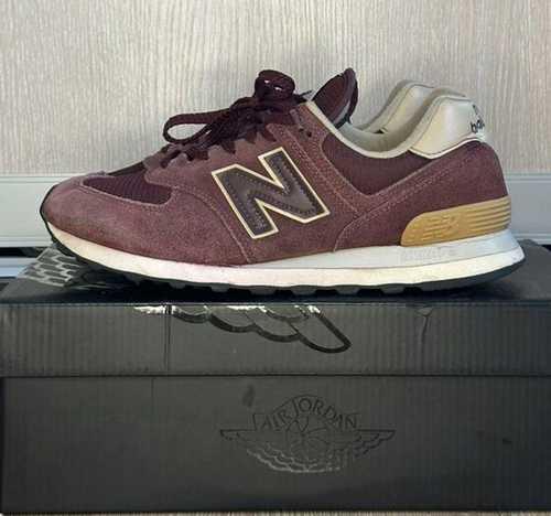 New Balance 574 Burgundy (оригинал)