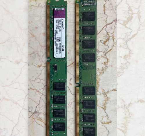 Оперативная память ddr3 4 gb (2х2Гб) 1333 kingston