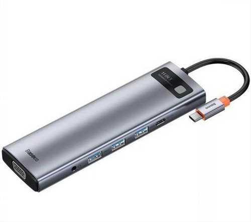 USB-C хаб Baseus 11-in-1 HUB PD 100W SD/Micro