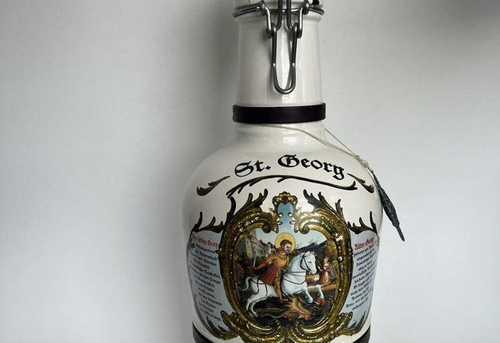 Немецкая бутылка, стекло