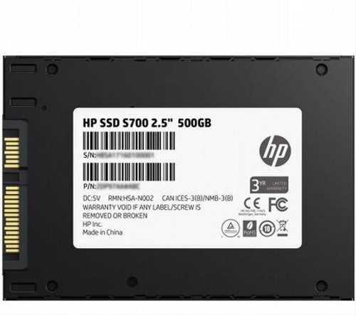 SSD диск HP 2.5" S700 500 Гб