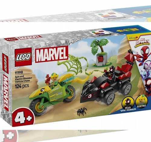 Конструктор lego Super Heroes 11198 Spin and Elec