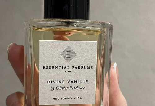 Парфюмерная вода essential parfums divine vanille