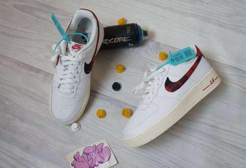 Nike air force 1 plaid, новые, оригинал