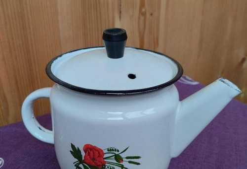 Заварочный чайник эмалированный СССР