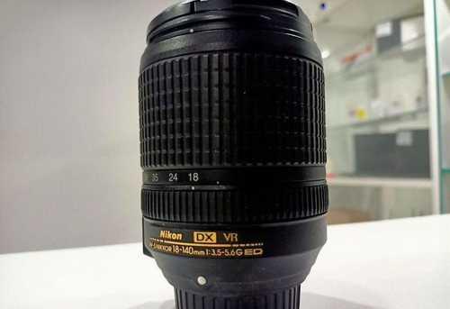 Объектив Nikon Nikkor 18-140Mm F/3.5-5.6G Ed Vr Dx