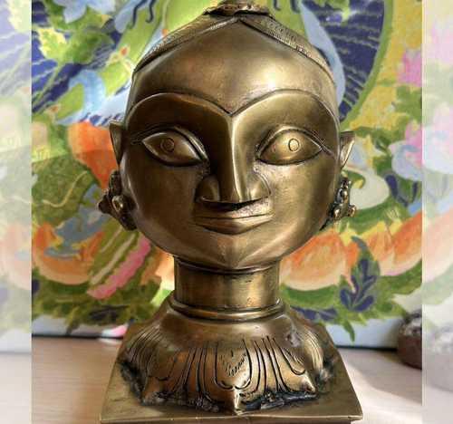 Индия статуэтка, Богиня, Шакти, Будда, бронза