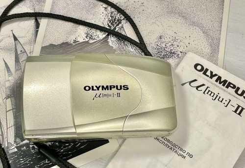 Пленочный фотоаппарат Olympus mju ii