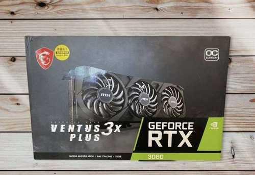 Видеокарта MSI GeForce RTX 3080 Ventus 3X plus