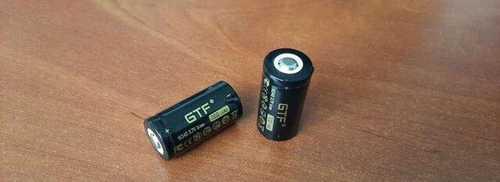Аккумуляторная батарея GTF 2020, 16340 3.7v 700mah