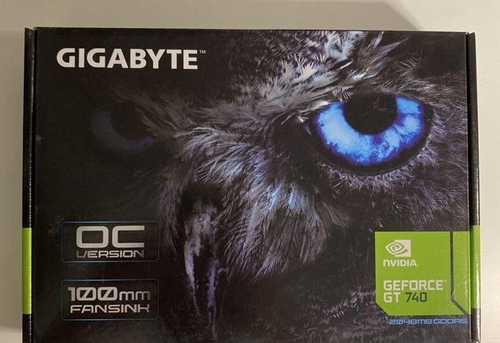 Видеокарта GeForce GT 740 2гб ddr5 (новая)