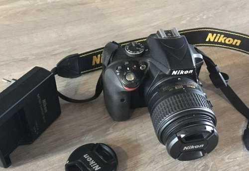 Зеркальный фотоаппарат nikon d3300 kit