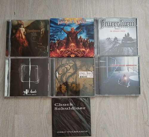 Cd диски metal, prog, avant-garde лицензионные