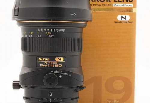 Nikon 19mm f/4 E ED N PC Nikkor