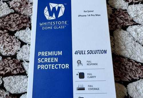 Стекло Whitestone Dome Glass для iPhone 14 Pro Max
