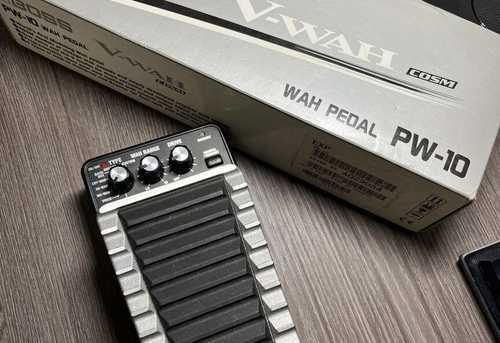 Педаль эффектов для гитары квакушка boss pw-10