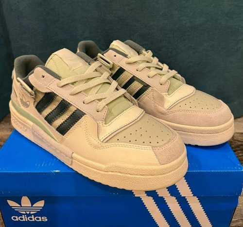 Кроссовки Adidas Forum Low Exhibit White Green