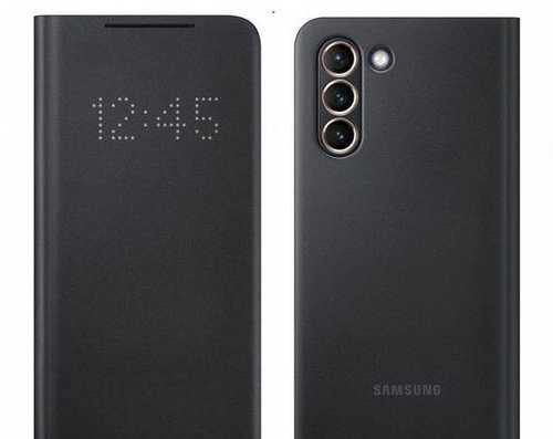 Оригинал Чехол Smart LED View на Samsung S21 Black