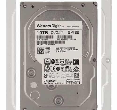 Жесткий диск WD DC hc330 10tb