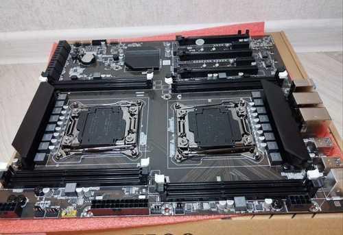 Материнская плата x99 dual DDR3