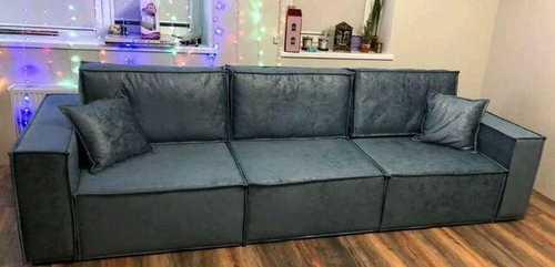 Прямой модульный диван