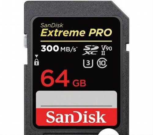 Sandisk extreme 64 GB sdxc UHS -1 card 4K UHD 2