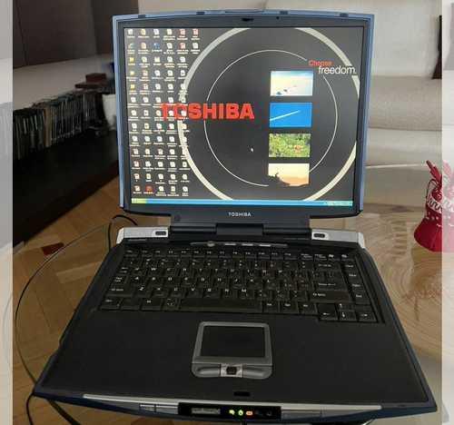 Ретро ноутбук Toshiba satellite 5205 s505